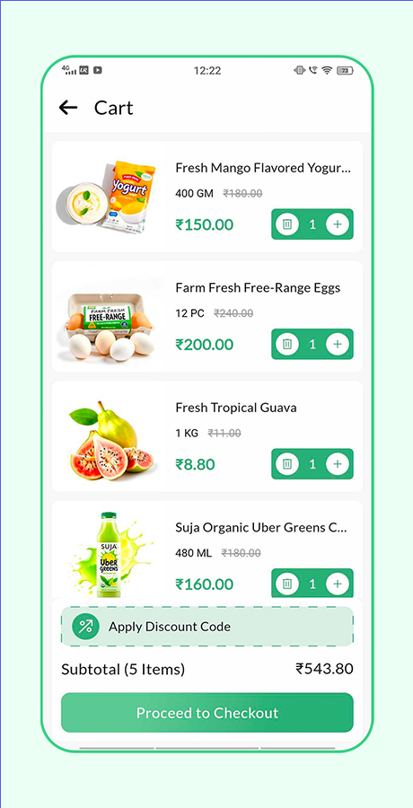 eGrocer - Online Multi Vendor Grocery Store, eCommerce Flutter Full App | Admin Panel | Web ...
